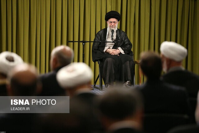 دیدار رهبر انقلاب با مسئولان نظام و مهمانان کنفرانس وحدت تابناک Tabnak